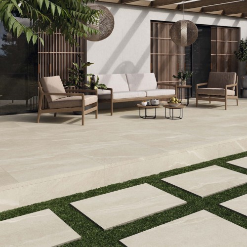 Austral Pearl Outdoor 20mm Paver | 60x90cm | Tile Kingdom