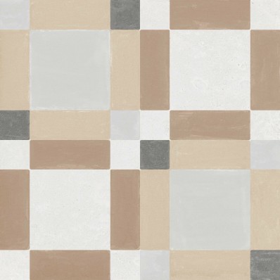 Patterns Pink Square Tile | 22.3x22.3cm | Tile Kingdom