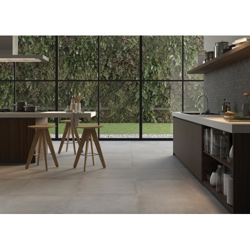 RAK Basic Concrete Beige Matt Tile | 15x60cm | Tile Kingdom