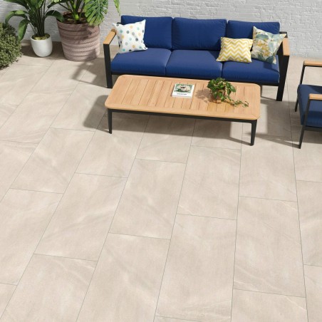 Pietra Moda Beige Outdoor | 60x120cm 20mm Paver | Tile Kingdom